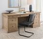 Livingston 75" Executive Desk with Drawers | Pottery Barn