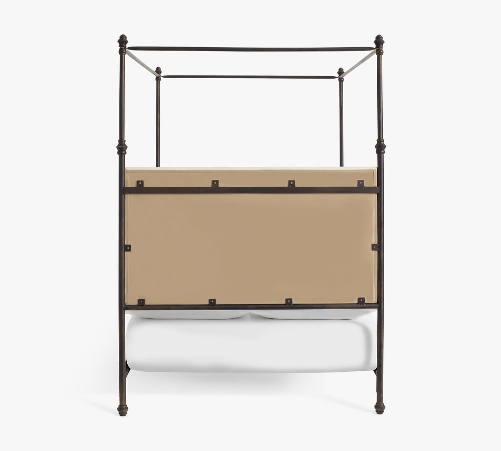 Antonia Metal Canopy Bed | Pottery Barn