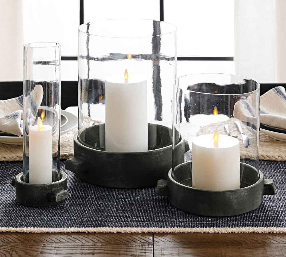 Artisan Handcrafted Ceramic Hurricanes | Pottery Barn