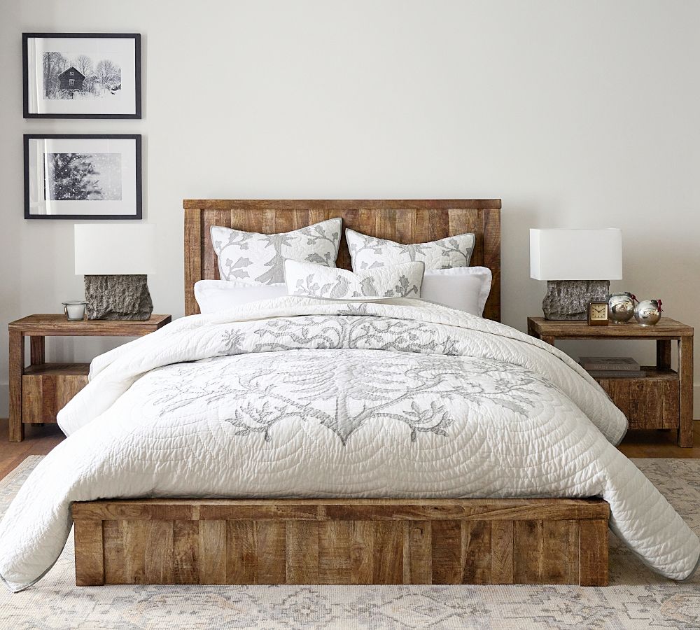 Keene Platform Bed | Pottery Barn
