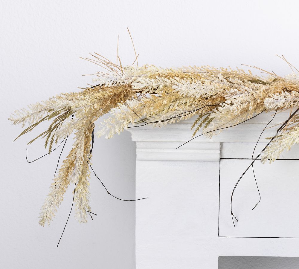Faux Fall Grass Cream Collection | Pottery Barn