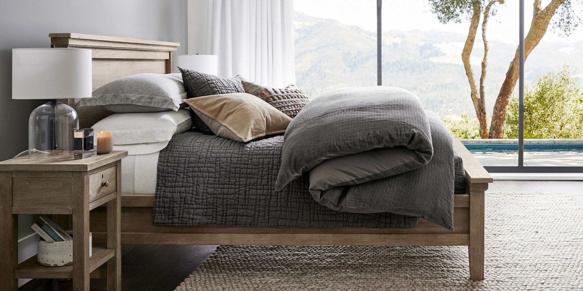 Farmhouse Bed | Wooden Beds | Pottery Barn