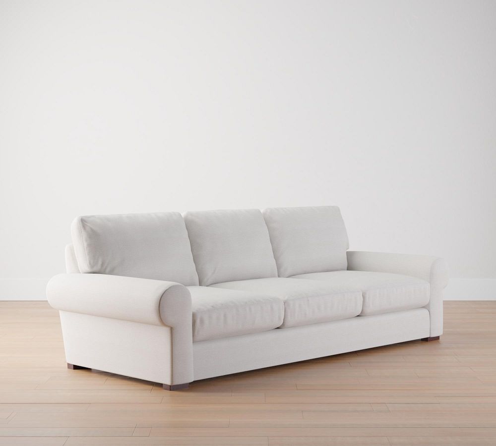 Turner Roll Arm Fabric Sofa | Pottery Barn