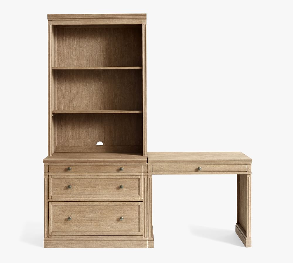 Livingston Desk & Bookcase Set | Pottery Barn