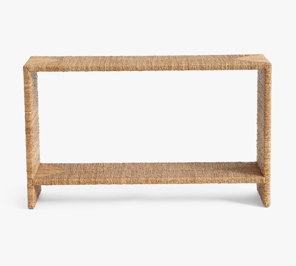 Malibu Woven Console Table | Pottery Barn