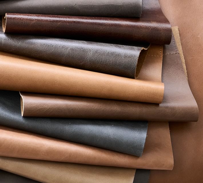 Turner Roll Arm Leather Sofa | Pottery Barn