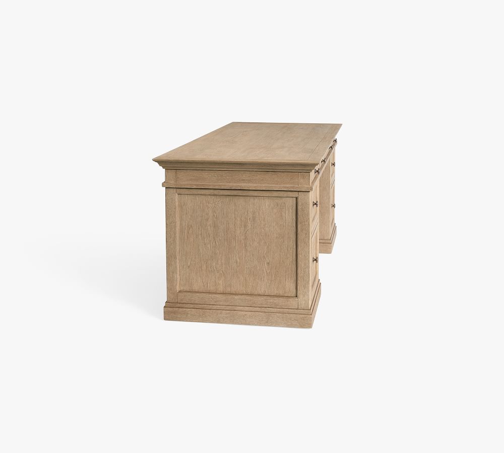 Livingston 75" Executive Desk with Drawers | Pottery Barn
