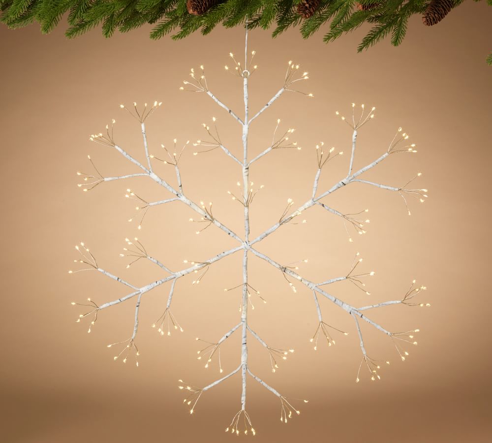 Light Up White Snowflake | Pottery Barn