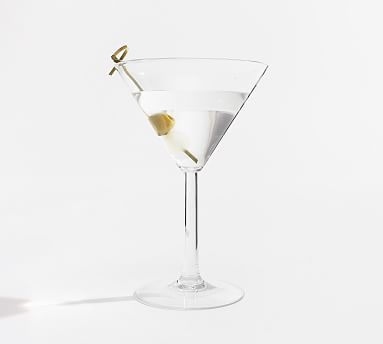 Happy Hour Acrylic Martini Glasses | Pottery Barn
