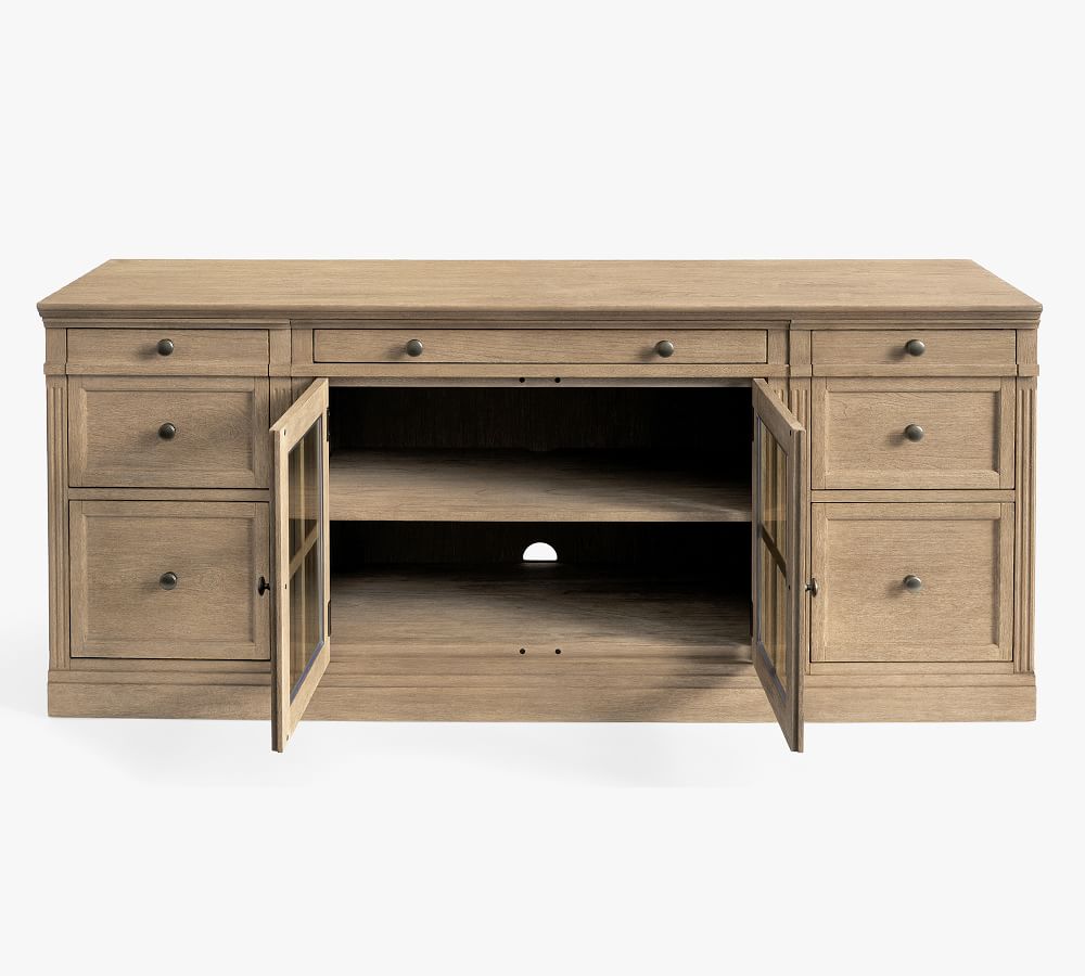 Livingston 70" Media Console | Pottery Barn