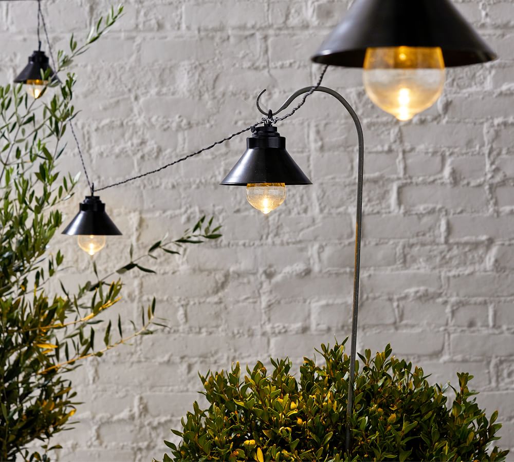 Indoor/Outdoor Modern Farmhouse String Lights - 20ft | Pottery Barn