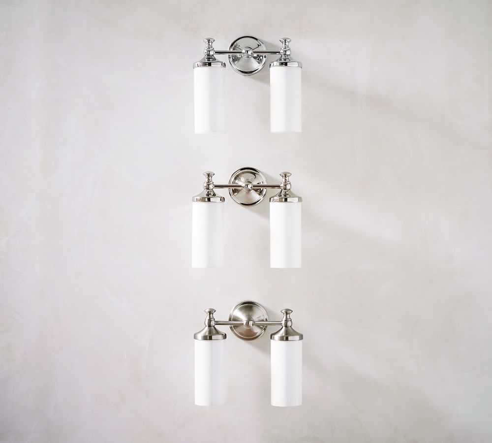 Mercer Double Tube Sconce | Pottery Barn