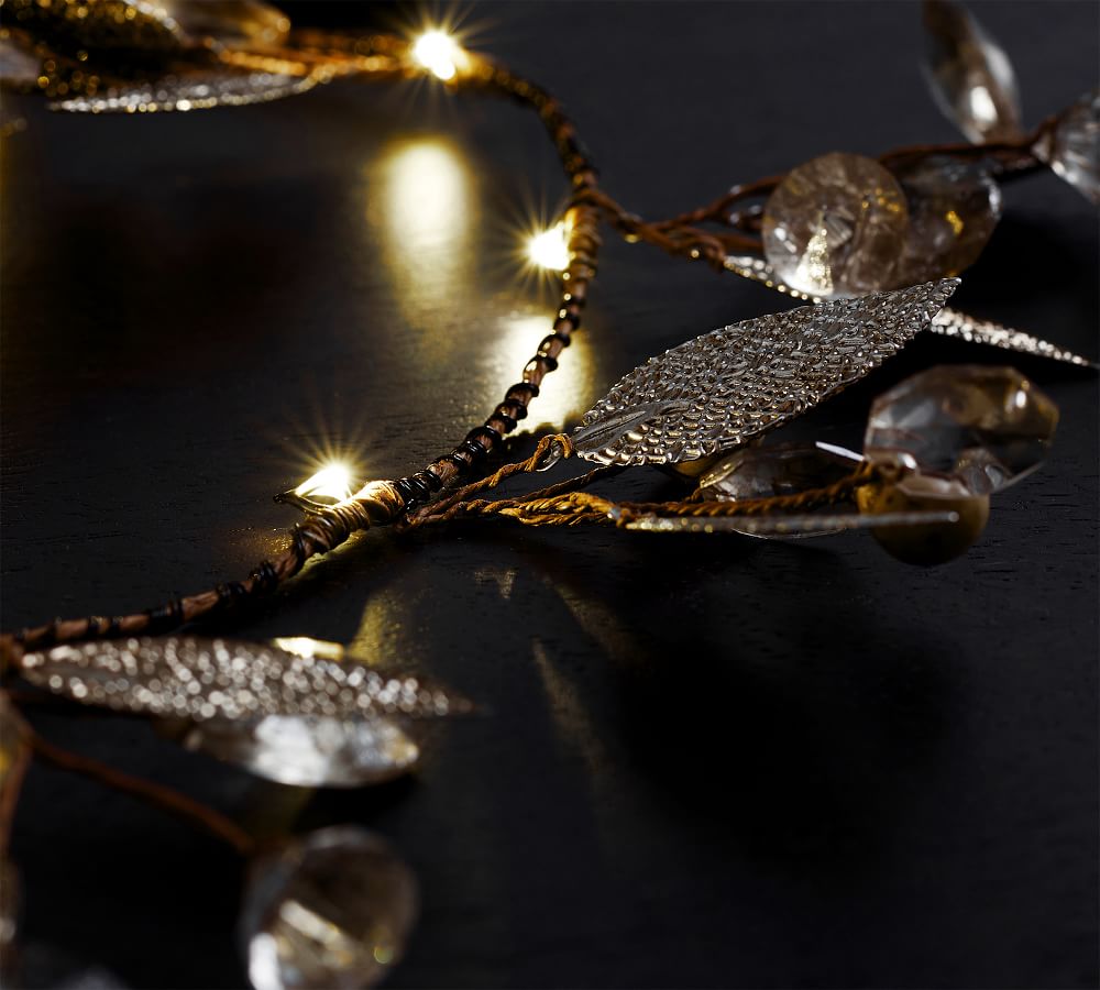 Rustic Leaf String Lights | Pottery Barn