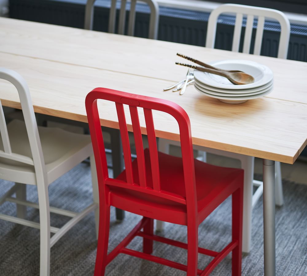 Emeco Run Counter Height Dining Table | Pottery Barn