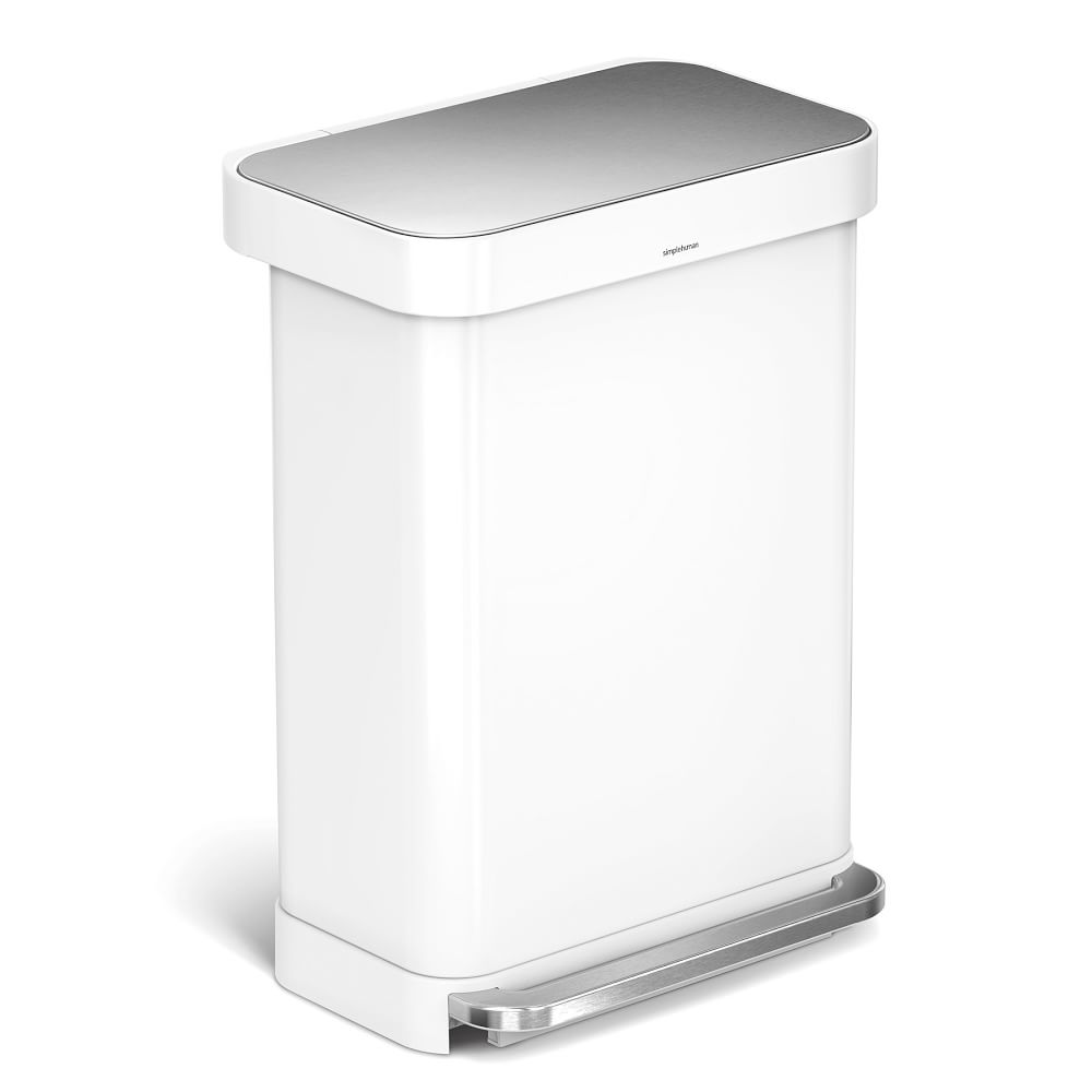 OPEN BOX: Simplehuman® Step Trash Can - Single Compartment | Pottery Barn