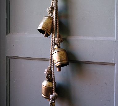 Rustic Iron Hanging Bells | Pottery Barn