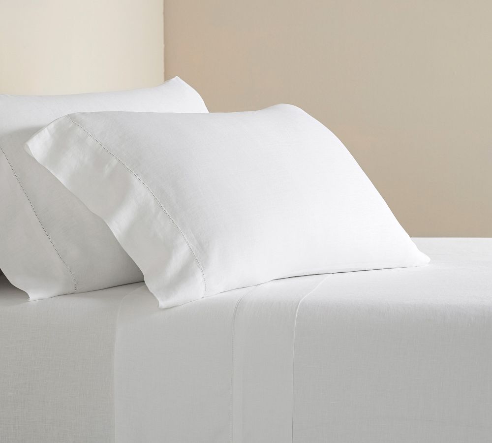 Belgian Flax Linen Sheet Set | Pottery Barn