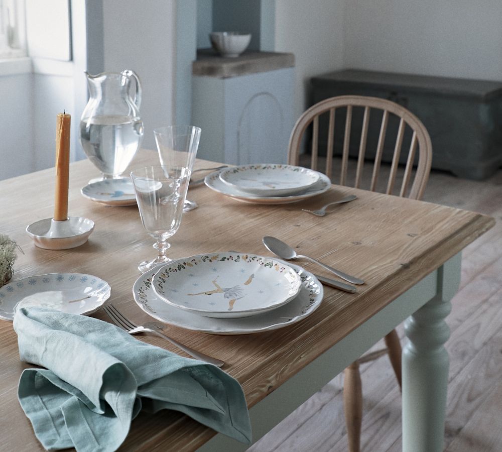 Nutcracker Handcrafted Stoneware Salad Plates - Set of 4 | Pottery Barn