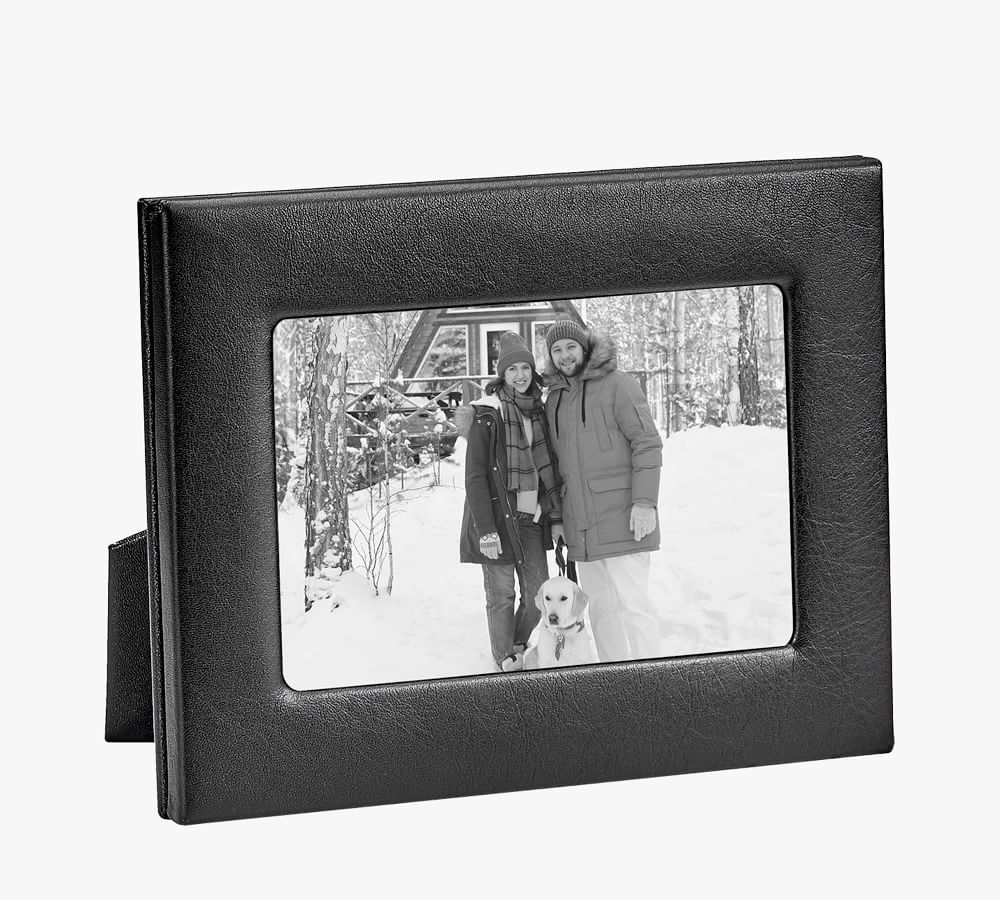 Handcrafted Leather Picture Frame | Pottery Barn