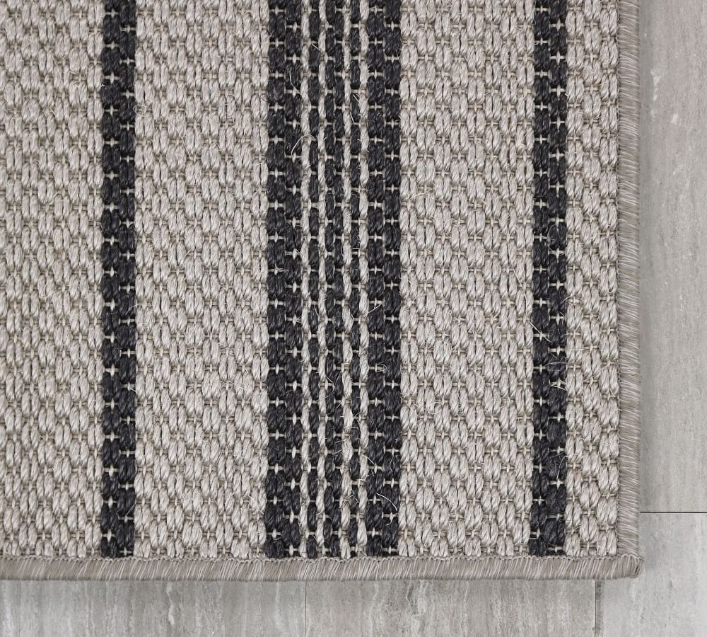 Custom Striped Sisal Rug | Pottery Barn