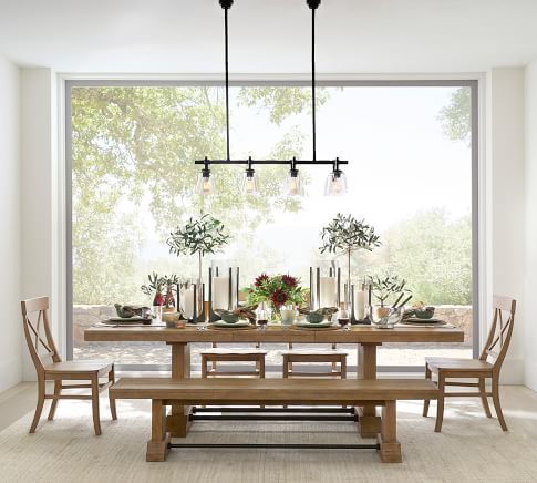 Fort Extending Dining Table | Pottery Barn
