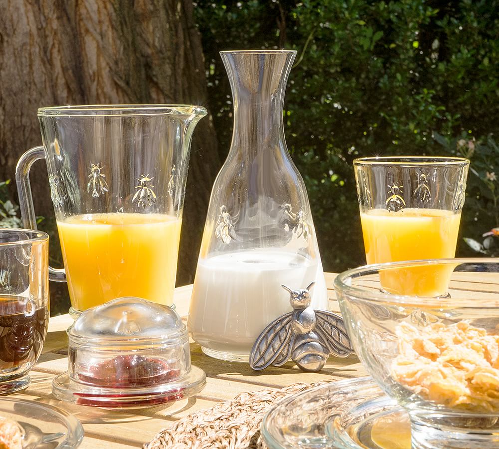 La Rochere Bee Glass Tumblers | Pottery Barn
