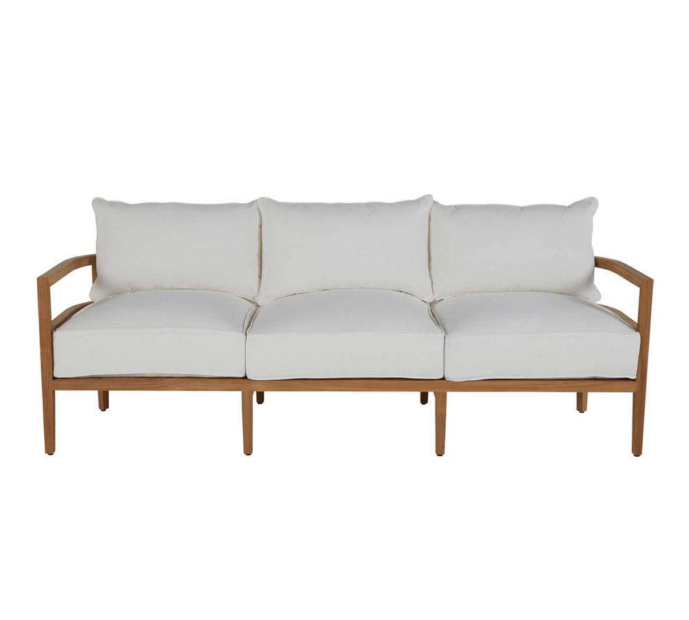 Oxeia Teak 87" Sofa | Pottery Barn