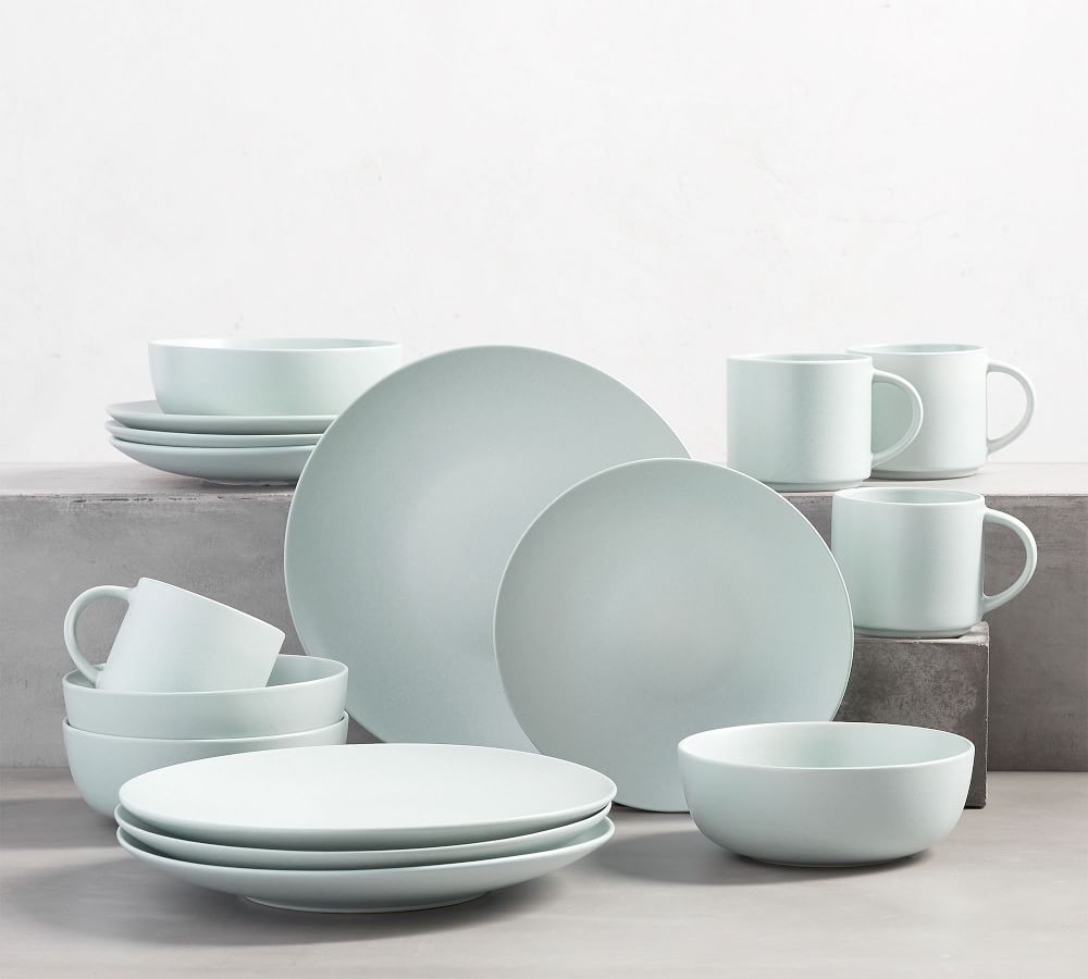 Mason 16-Piece Dinnerware Set | Pottery Barn