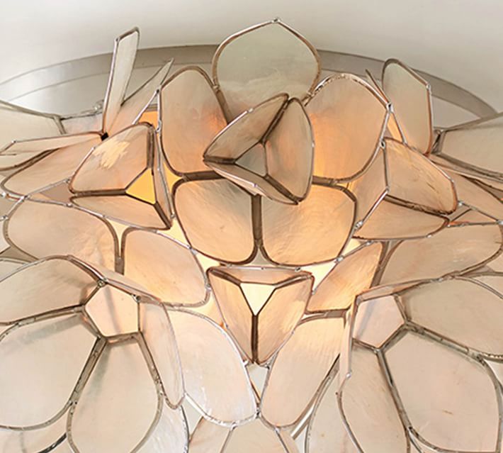 Capiz Flush Mount | Pottery Barn