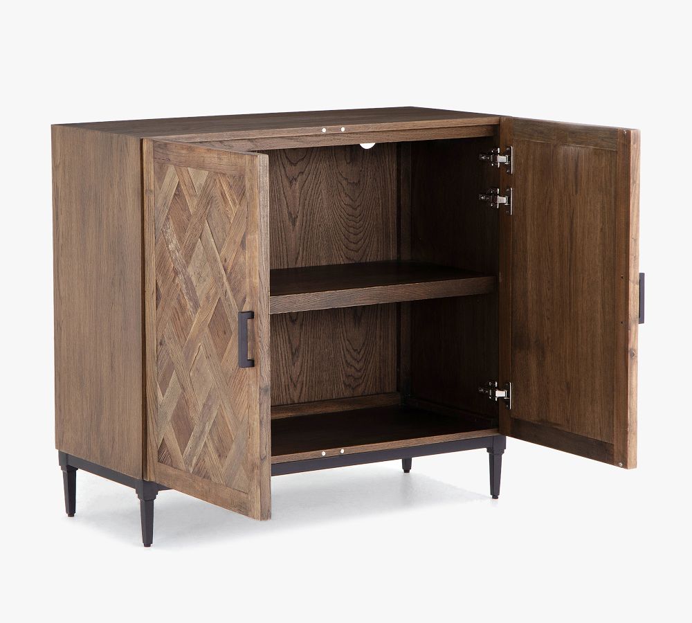 Parquet Two Door Buffet Table | Pottery Barn