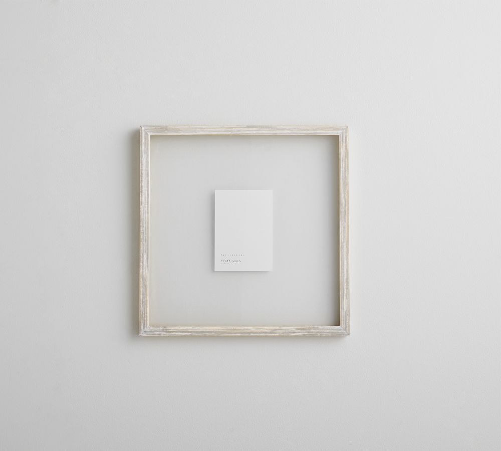 Floating Wood Gallery Frames | Pottery Barn