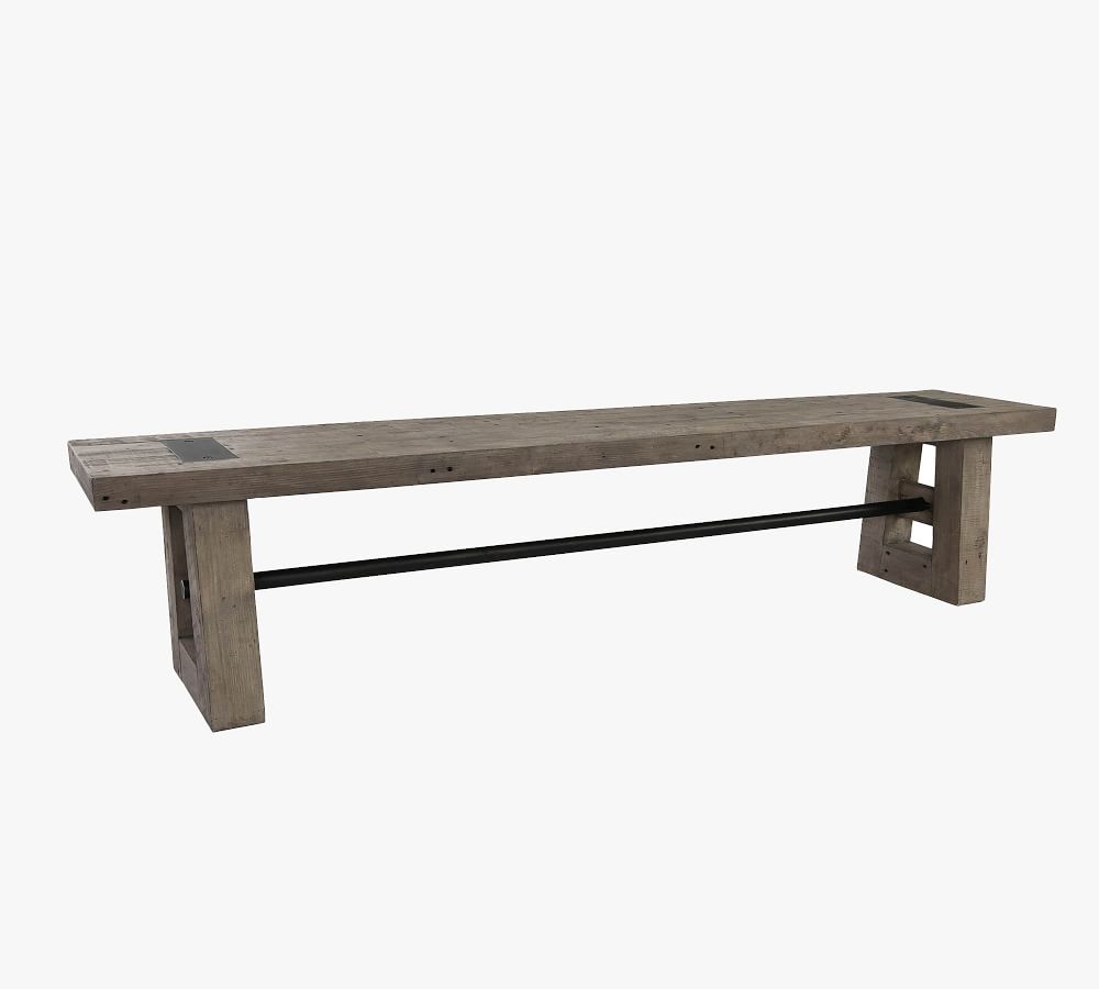 Keane Reclaimed Wood Dining Bench | Pottery Barn