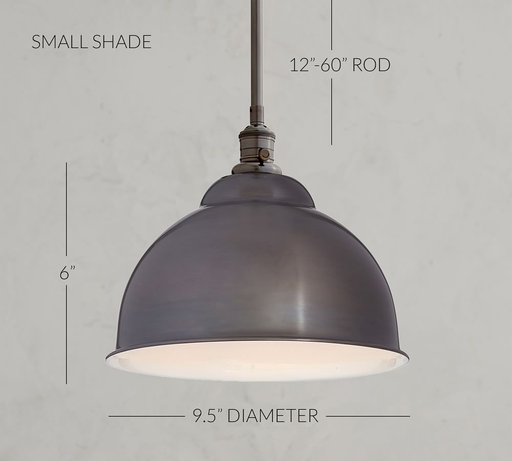 Metal Bell Pole Pendant | Pottery Barn