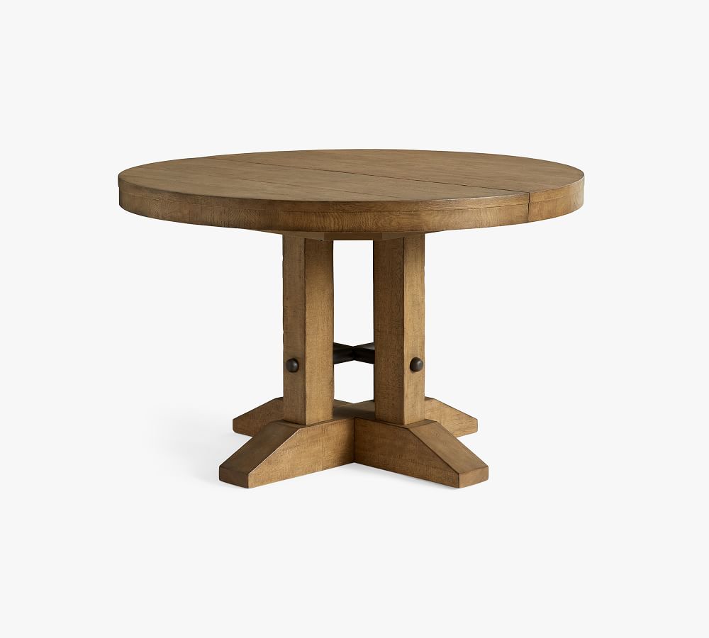 Fort Round Pedestal Extending Dining Table | Pottery Barn