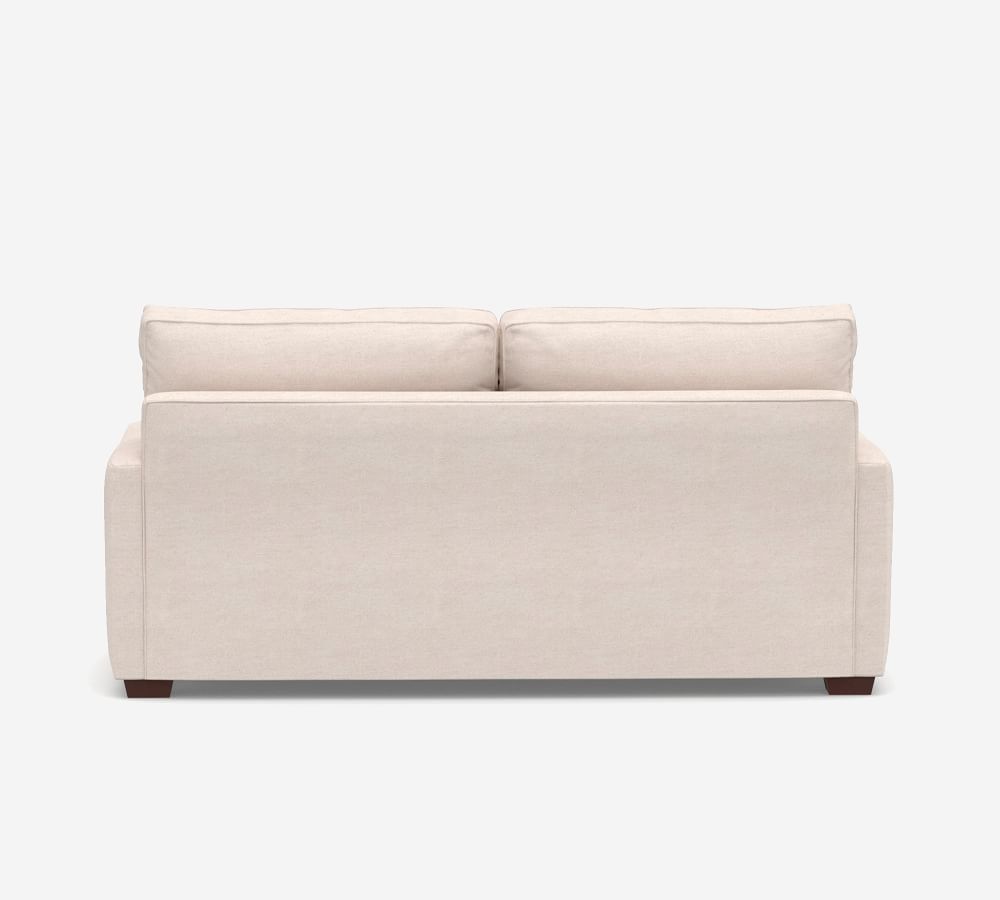 Pearce Square Arm Fabric Sleeper Sofa with Memory Foam Mattress ...