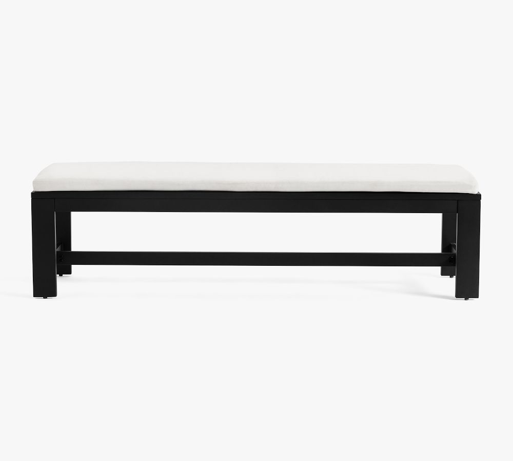 Malibu Metal Large Dining Bench | Pottery Barn