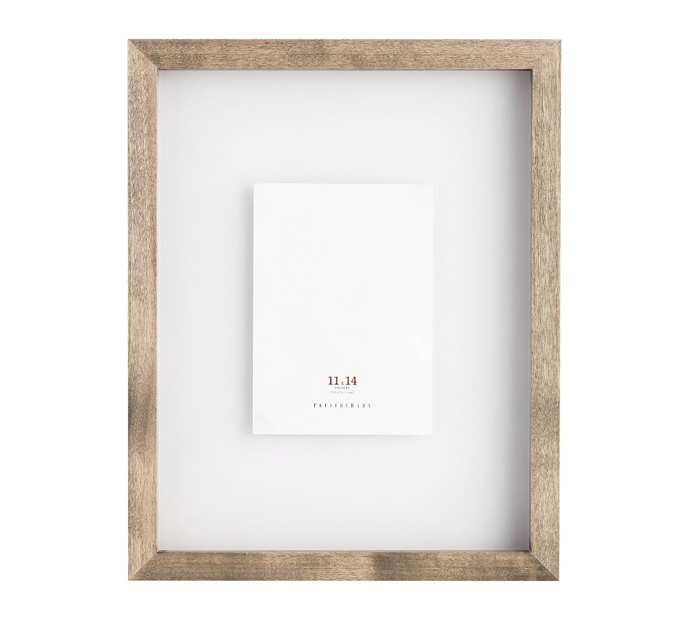 Floating Wood Gallery Frames | Pottery Barn