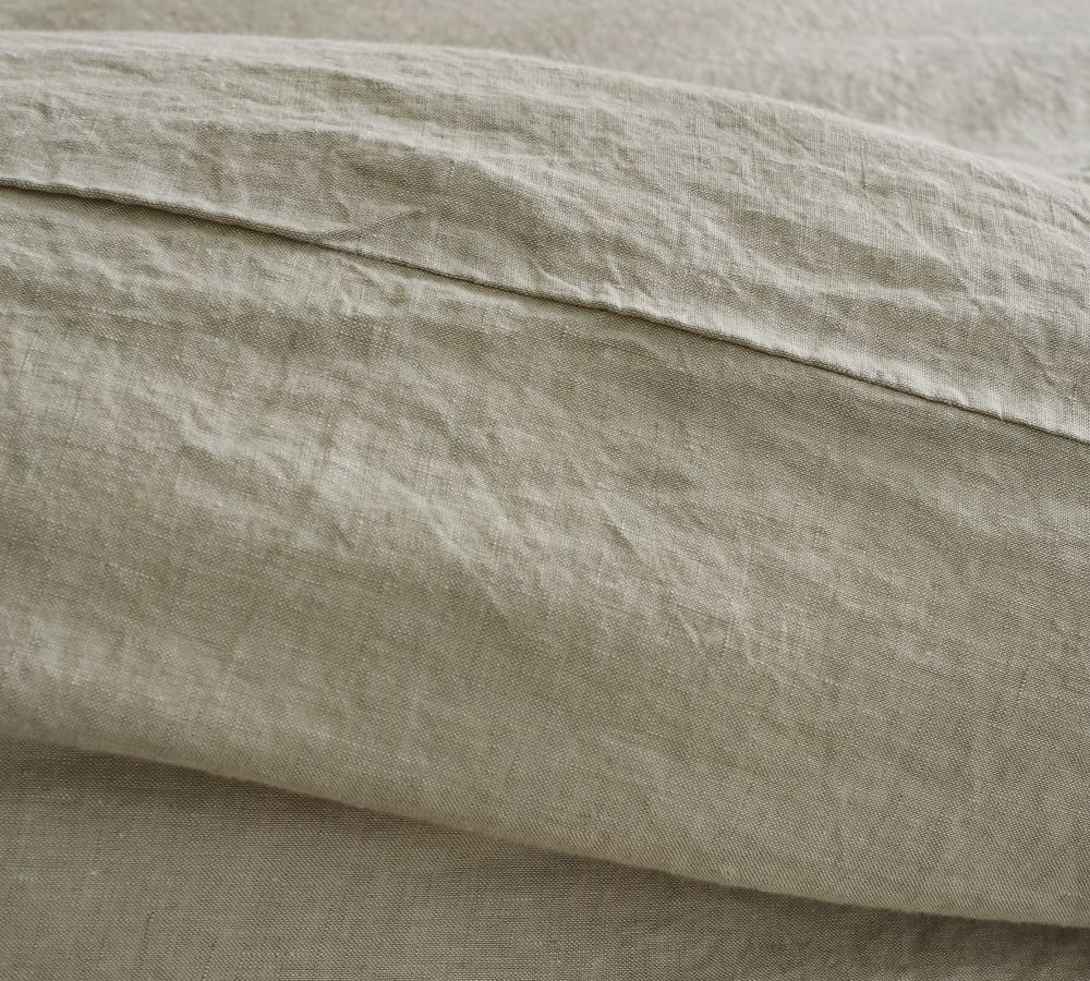 Belgian Flax Linen Duvet Cover | Pottery Barn