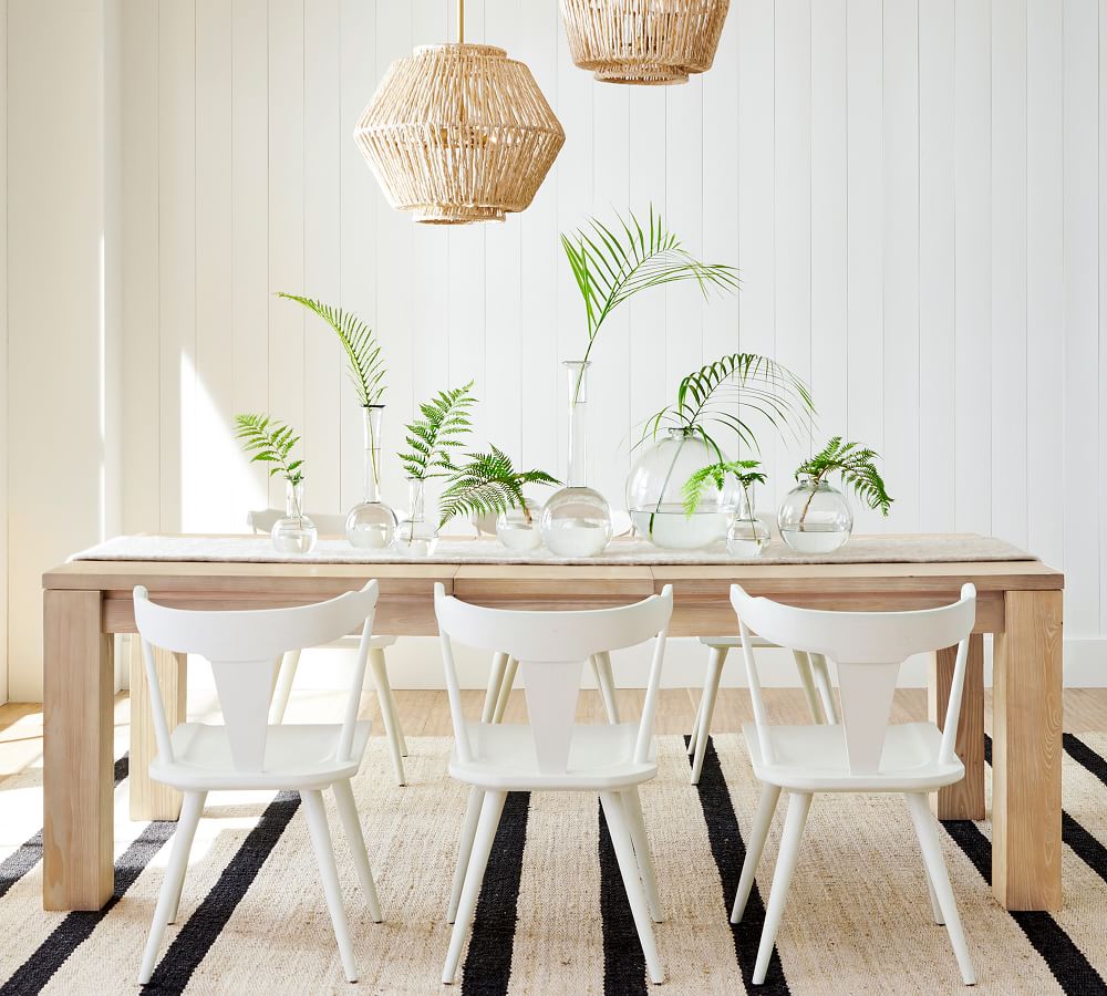 Folsom Storage Extending Dining Table | Pottery Barn