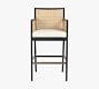 Lisbon Cane Bar & Counter Stool | Pottery Barn