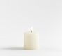 Modern Curved Pillar Candle | Pottery Barn