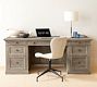 Livingston Executive Desk with Drawers | Pottery Barn