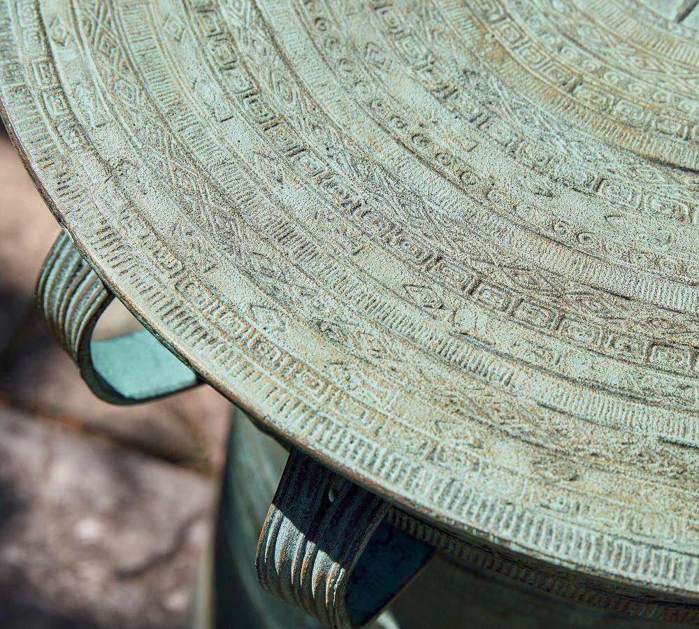 Frog Drum Outdoor Side Table | Pottery Barn