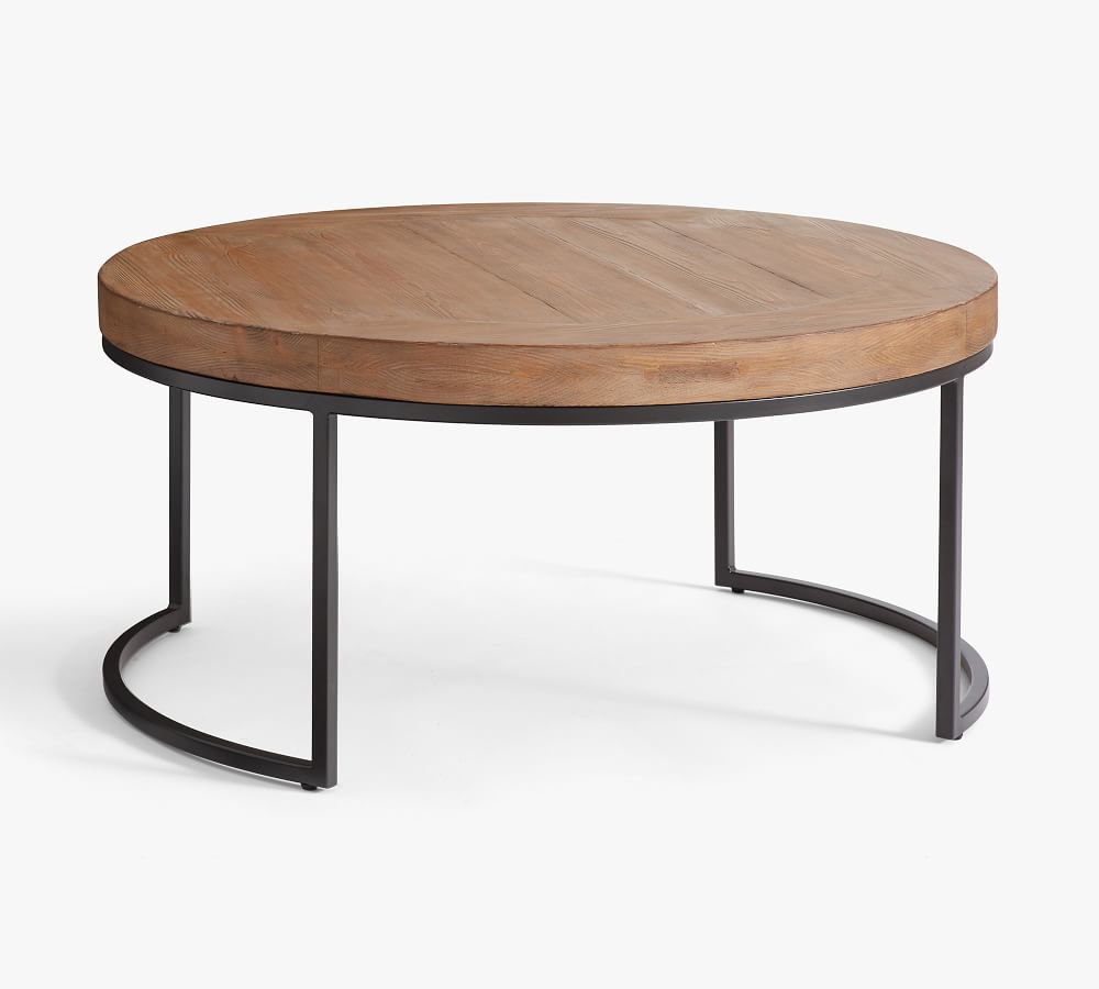 Malcolm Round Nesting Coffee Tables | Pottery Barn