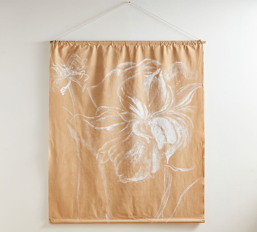 Hanging Botanical Canvas | Pottery Barn