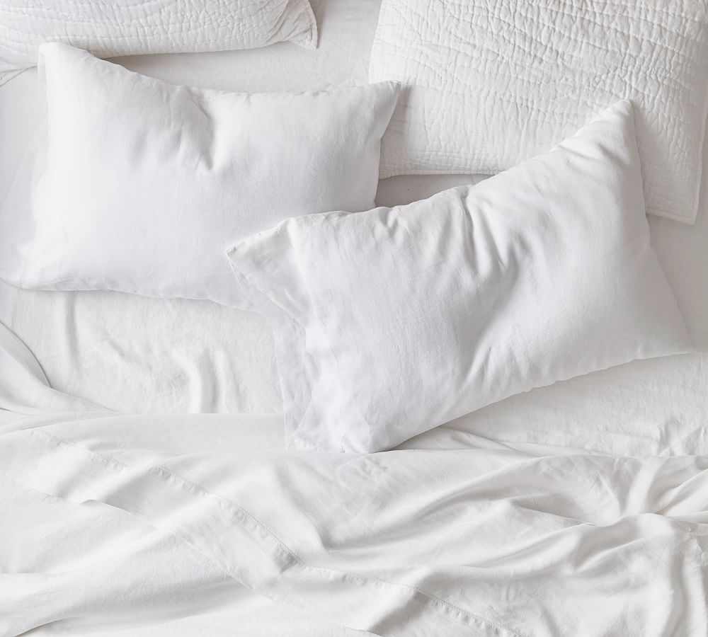Belgian Flax Linen Sheet Set | Pottery Barn
