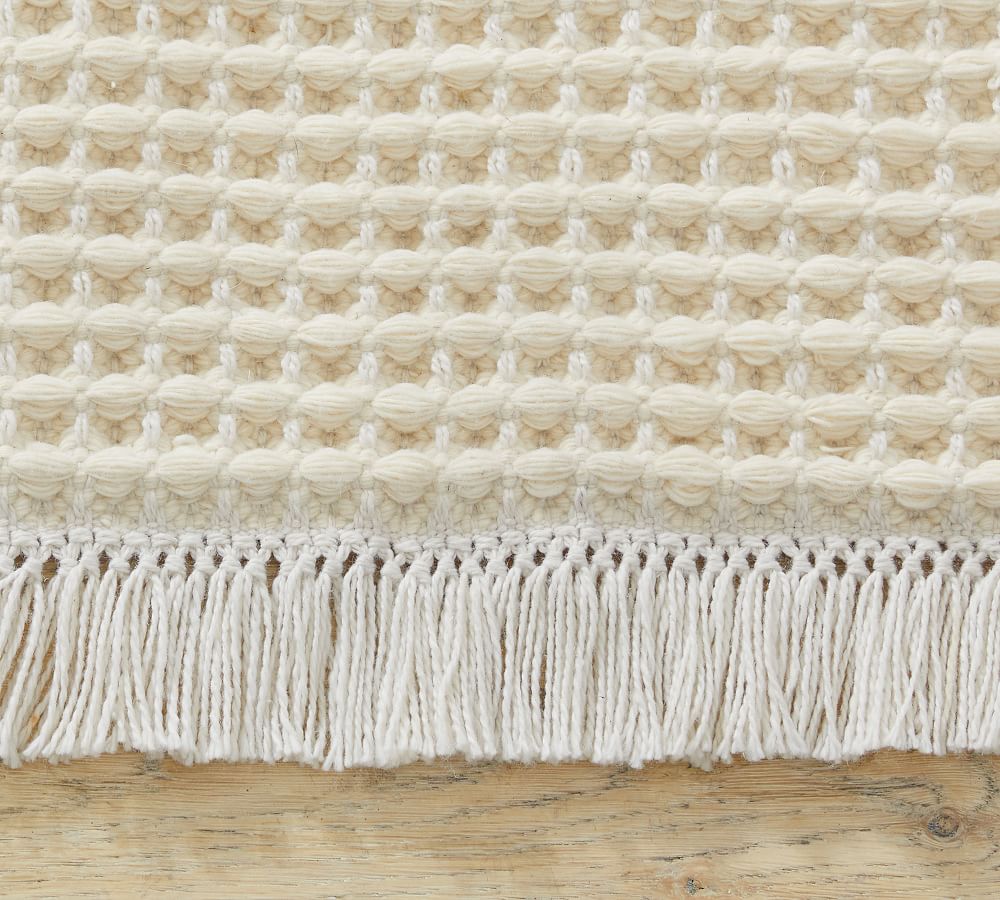 Cozy Waffle Eco-Friendly Performance Rug | Pottery Barn