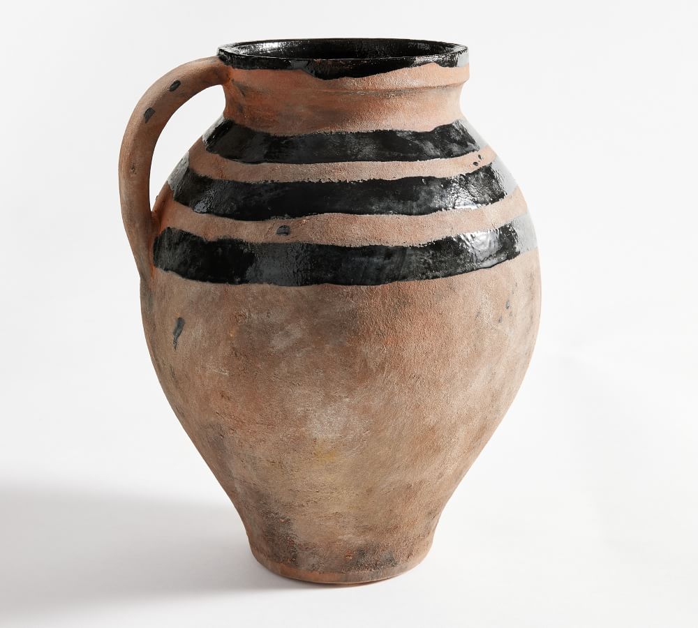 Fairfax Handcrafted Terracotta Vases | Pottery Barn