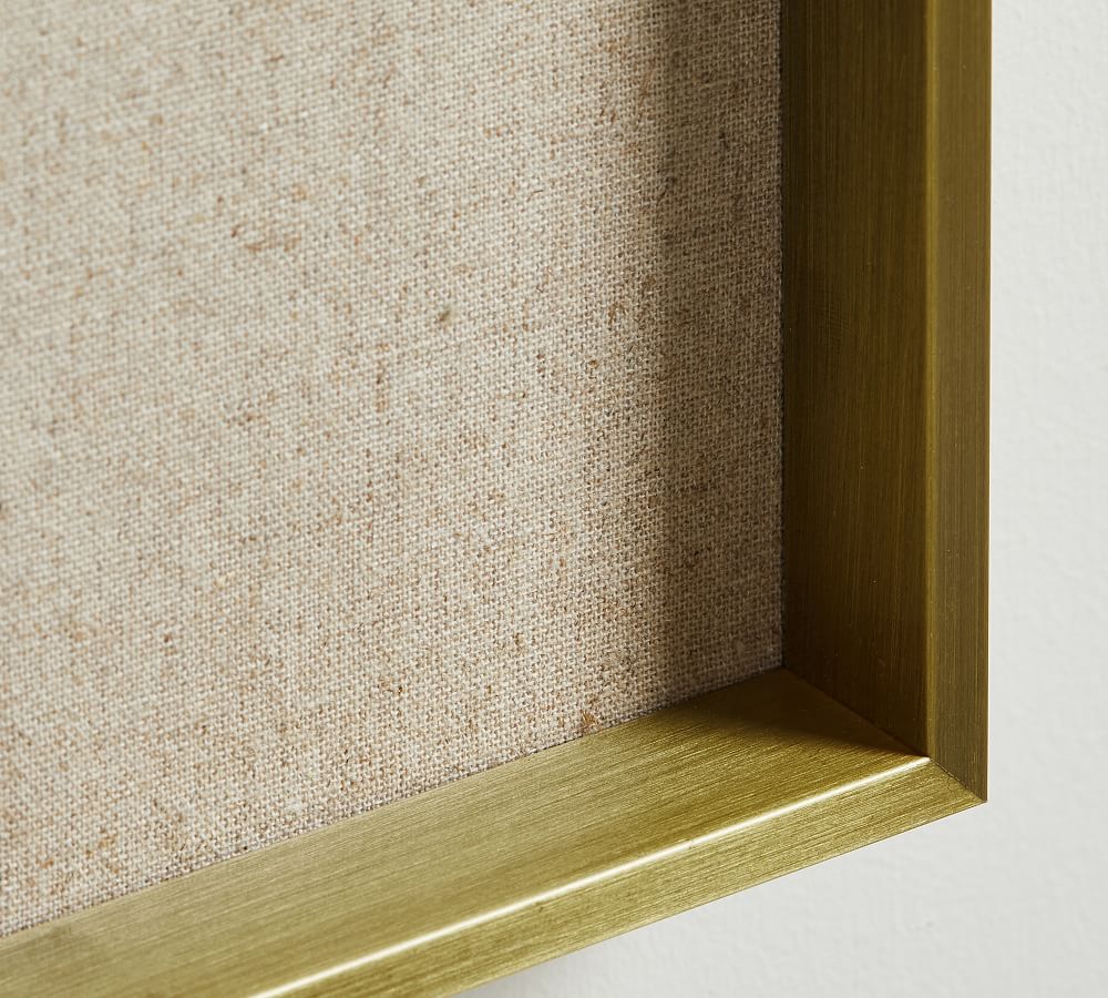 Linen Home Office Pinboard | Pottery Barn
