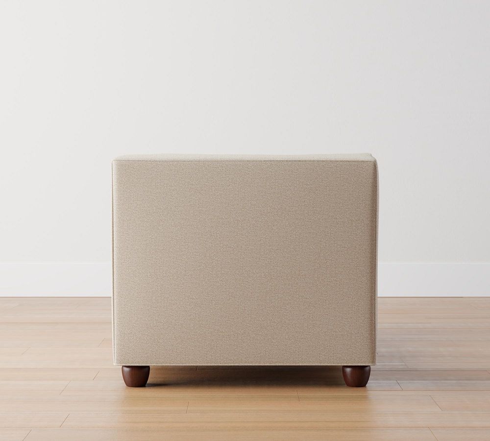 Chesterfield Square Arm Upholstered Armchair | Pottery Barn